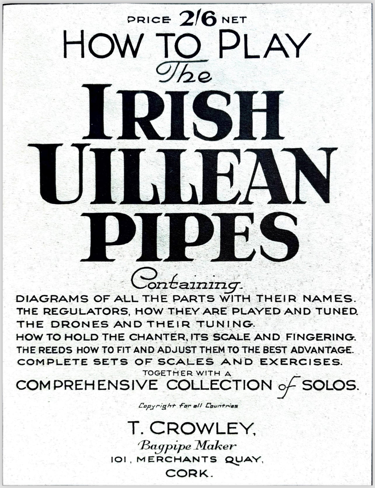 Irish Piping: Irish Warpipes, Pipe Bands and Irish Music